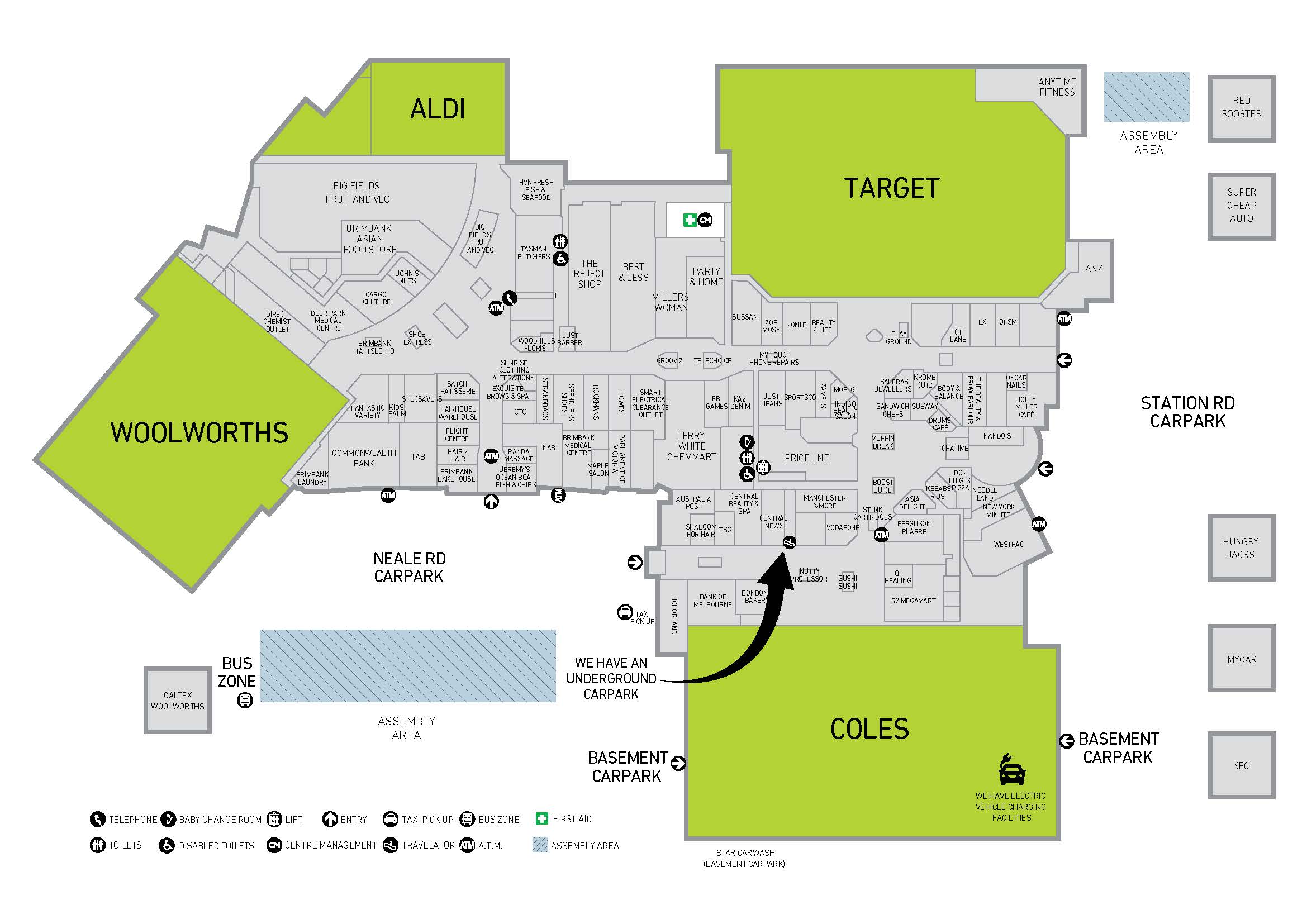 Centre Services - Brimbank Shopping Centre