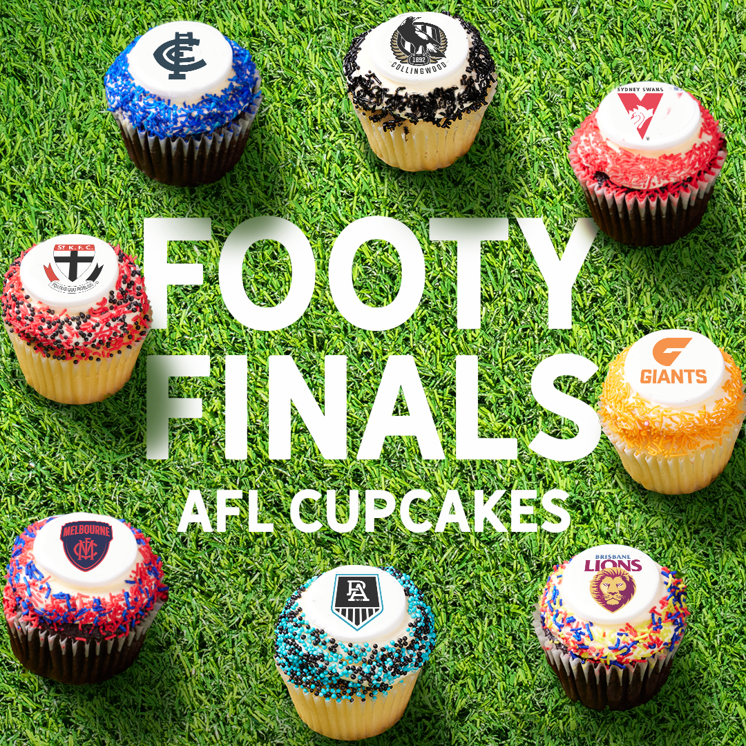 Ferguson Plarre's officially licensed AFL cakes - Brimbank Shopping Centre