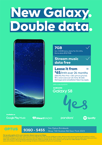 OPTUS DOUBLE DATA OFFER - Brimbank Shopping Centre